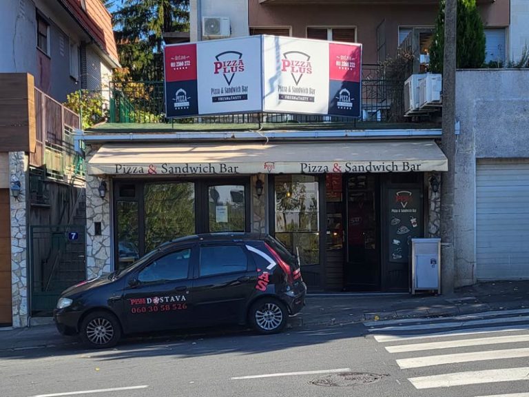 Pizza plus Žarkovo, Ratka Mitrovića 13, Beograd